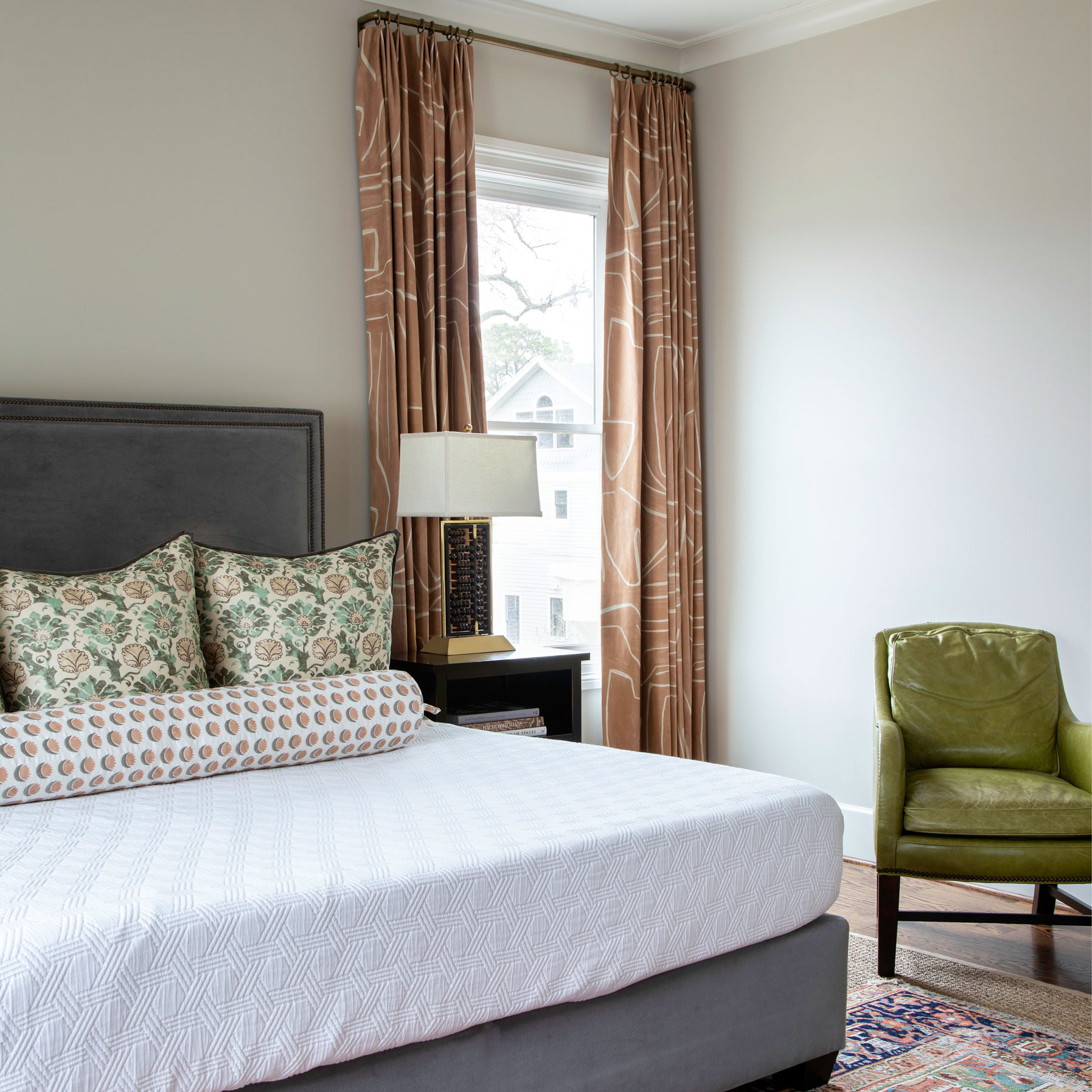 Bedroom Pattern Play - Meg Lonergan Interiors